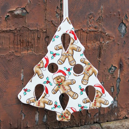 Christmas tree gingerbread man decoration – Amanda Mercer