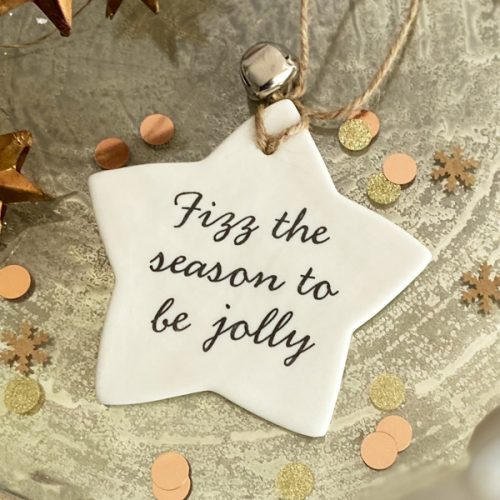 Decoration, Fizz the season to be jolly – Amanda Mercer